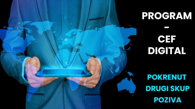 PROGRAM- CEF DIGITAL: POKRENUT DRUGI SKUP POZIVA - CTR